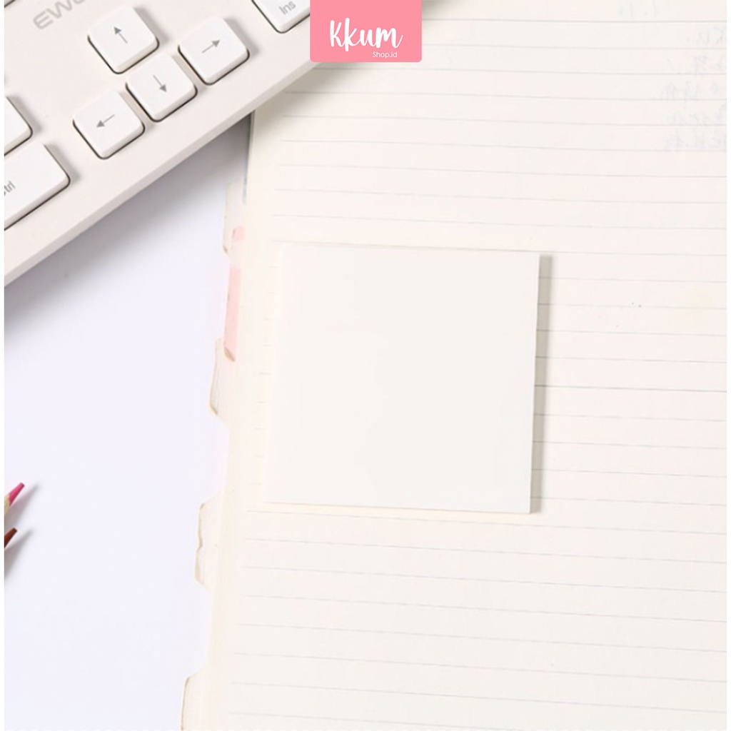 Jual Memo Paper Transparan/ Kertas Memo/ Sticky Notes Tahan air pet ...