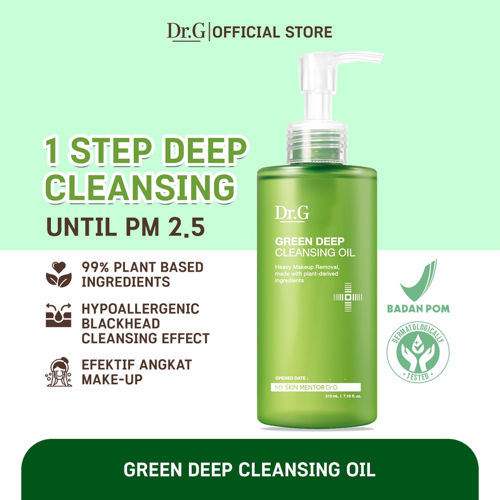 Jual Dr.G Green Deep Cleansing Oil - 210ml | Shopee Indonesia
