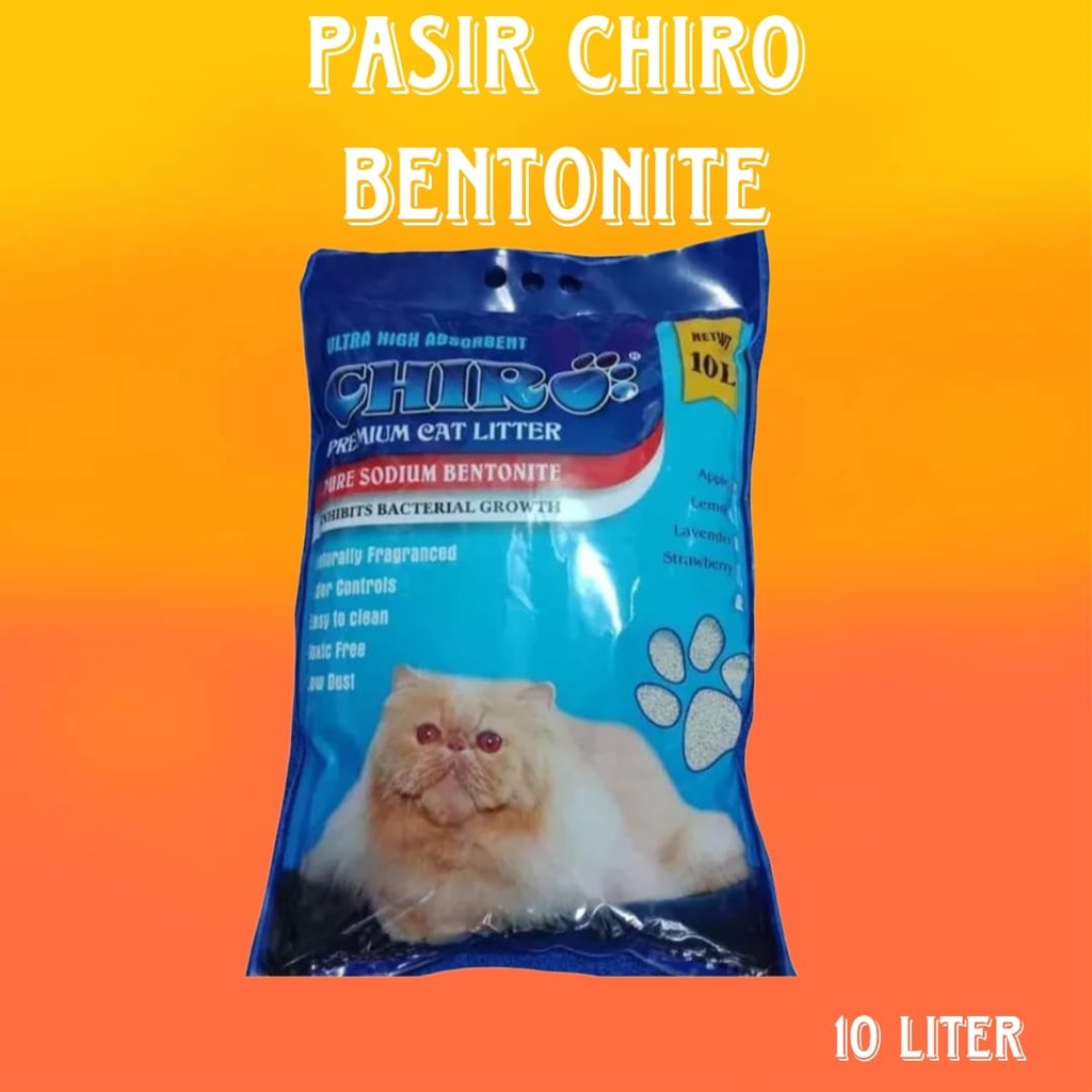 Jual PASIR CHIRO CAT SAND PASIR KUCING 10LITER | Shopee Indonesia