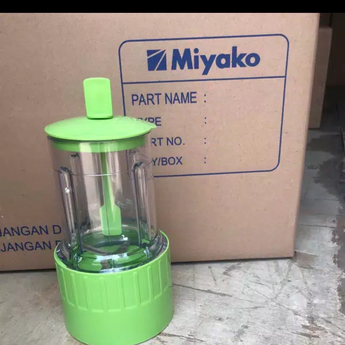 Jual Mini Chopper Miyako Wet Mill bumbu basah dan kering bagian bawah ...