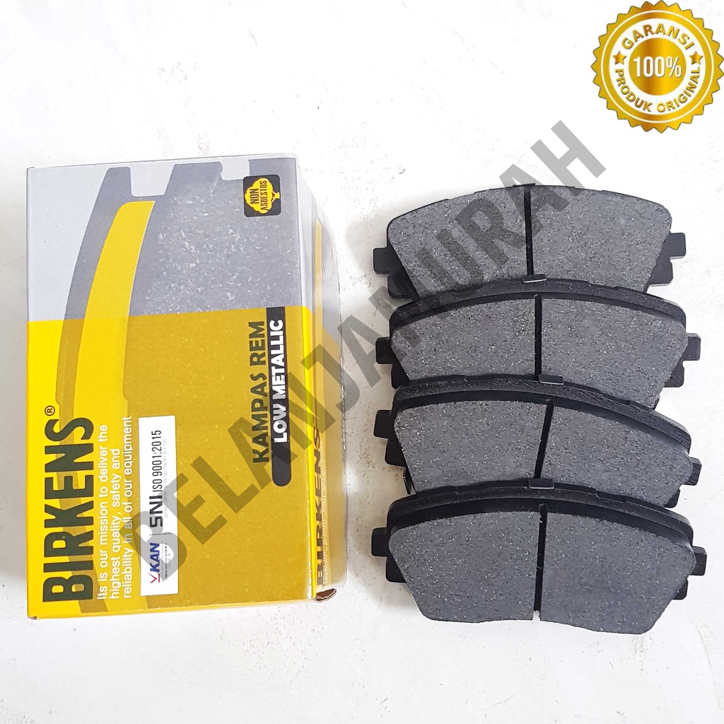 Jual Brake Pad / Kampas Rem Depan Kia All New Picanto Asli 100% Birkens ...