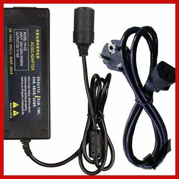 Jual ADAPTOR POWER SUPPLY PSU 12V 5A DC JACK LIGHTER CAR MOBIL MOTOR ...