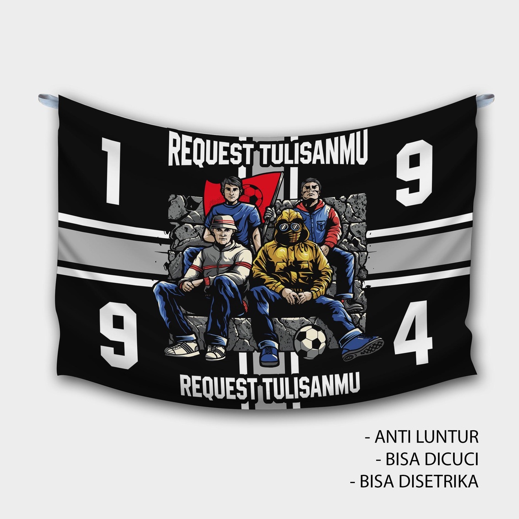 Jual BENDERA SUPORTER JUMBO BEBAS REQUEST | BENDERA KOMUNITAS | BENDERA ...