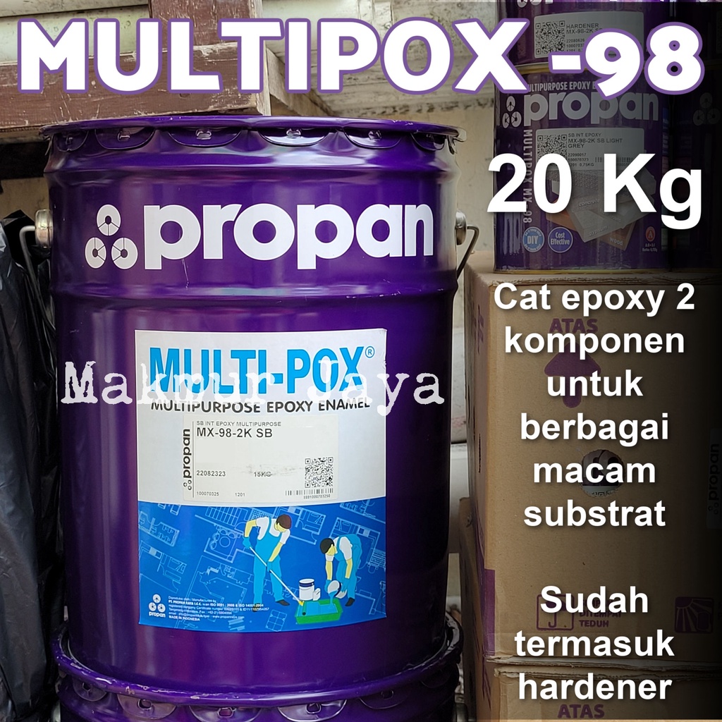 Jual Propan Multipox MX-98 Cat Epoxy 20Kg Pail MX98 | Shopee Indonesia