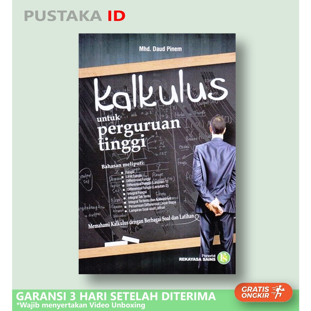 Jual Buku Kalkulus Untuk Perguruan Tinggi - Original | Shopee Indonesia