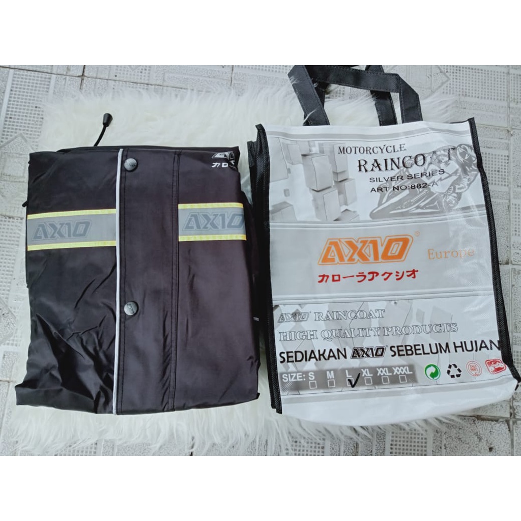 Jual Jas Hujan Axio 882 ORIGINAL/Mantel Axio Ori/Setelan Jas Ujan Axio ...