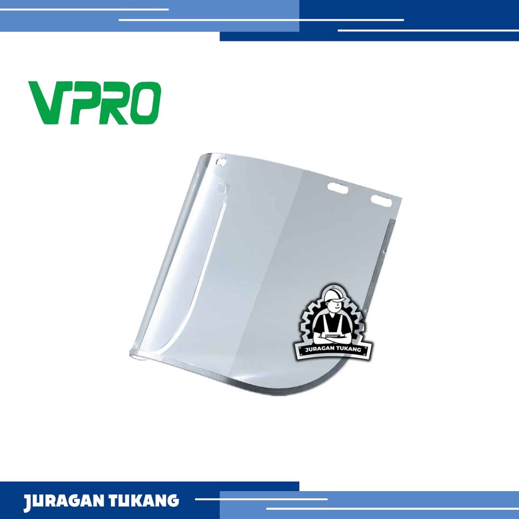 Jual Kaca Mika Faceshield Vpro FC48 Clear Visor face shield V915 Blue ...