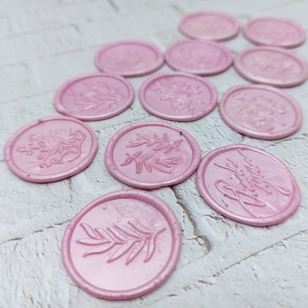 Jual Seal Wax Pinky/Segel Lilin/Segel Amplop | Shopee Indonesia