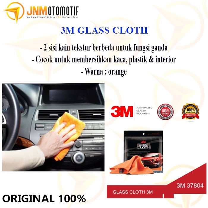 Jual LAP CHAMOIS KACA MOBIL 3M GLASS CLOTH | Shopee Indonesia