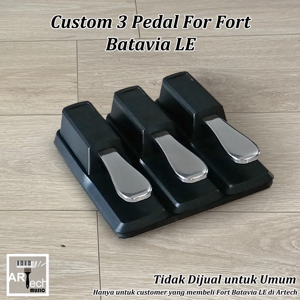 Jual Custom 3 Pedal untuk Digital Piano Fort Batavia LE / BataviaLE ...