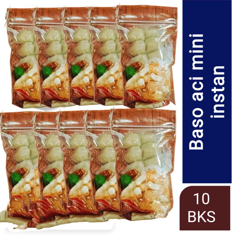 Jual Baso Aci mini instan 10 bks - bacita food | Shopee Indonesia
