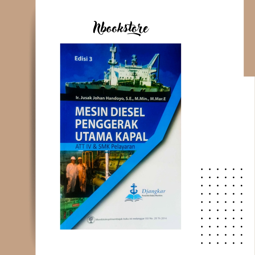Jual Mesin Diesel Penggerak Utama Kapal ATT IV & SMK | Shopee Indonesia