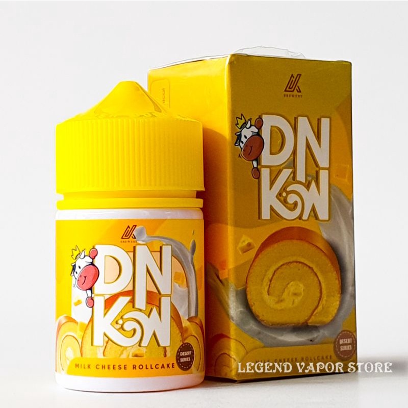 Jual FREEBASE - LIQUID DNKW Milk Cheese Rollcake 60ML AUTHENTIC ...