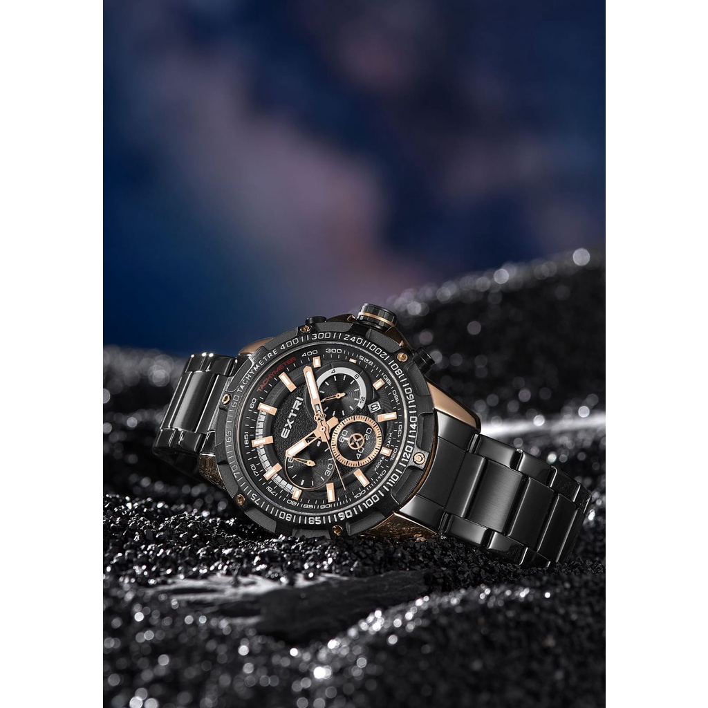 Jual Extri Watch Original X6046 Chronograph Bergaransi 1 Tahun | Shopee Indonesia