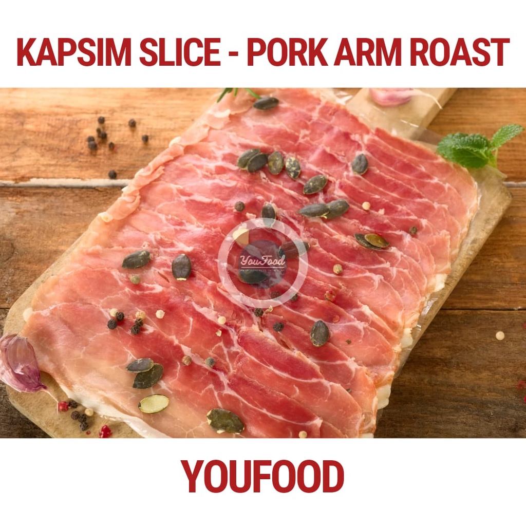 Jual Daging Babi Kapsim Slice - Pork Arm Roast Slice 500gr | Shopee ...