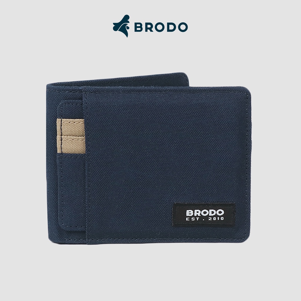 Jual BRODO - Dompet Poki Poly Wallet Navy | Shopee Indonesia