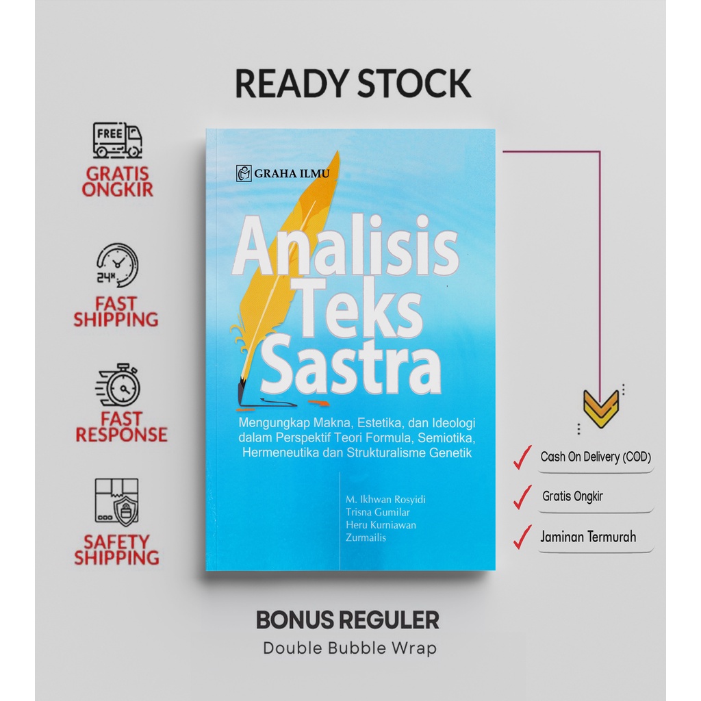Jual Analisis Teks Sastra By M. Ikhwan Rosyidi | Shopee Indonesia