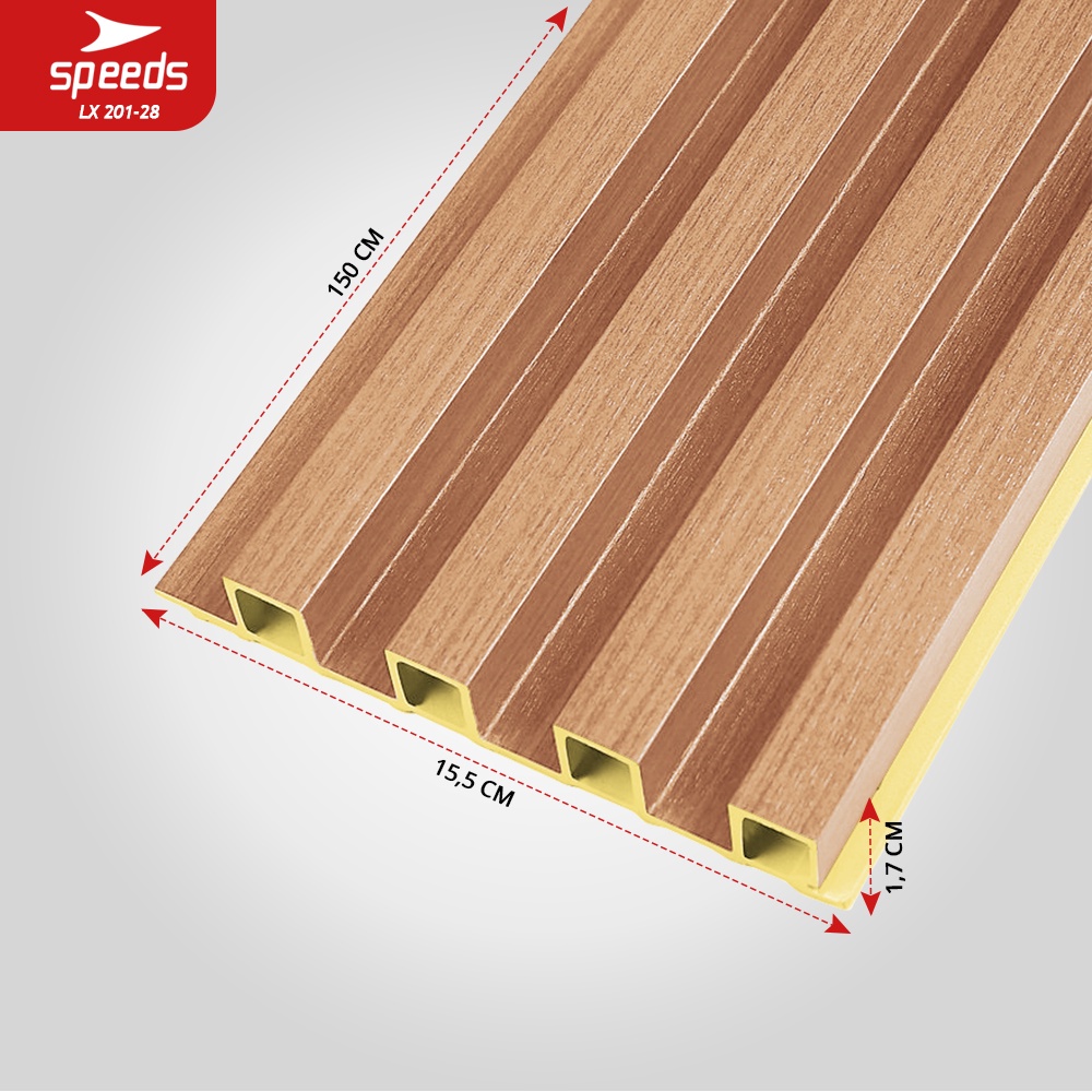 Jual SPEEDS Wallpanel Wood Panel WPC Panel wood Wall panel Dinding Kayu 3D Composite Indah ...