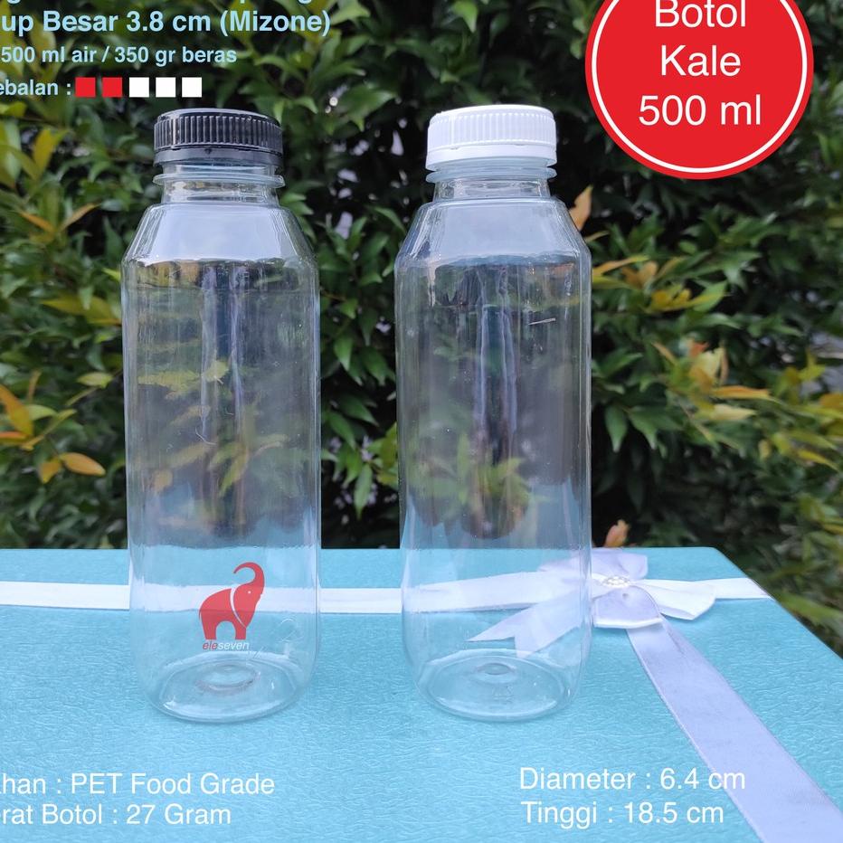 Jual ۝ Botol Kale Plastik 500 ml 500ml Isi 50 FREE KARDUS / Botol Jus / Botol Kopi ☃ | Shopee ...