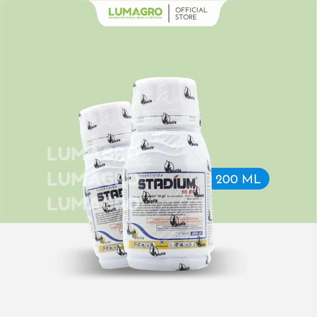 Jual Insektisida Stadium 18EC 200ml Abamektin Obat Penggerek Batang ...
