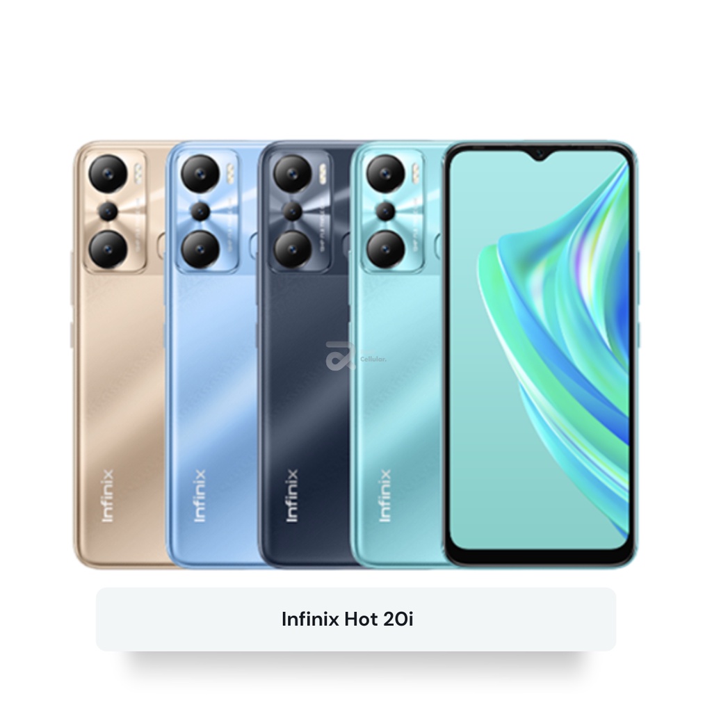 Jual Infinix Hot 20i 4/64GB - New Garansi Resmi / Hot20i | Shopee Indonesia