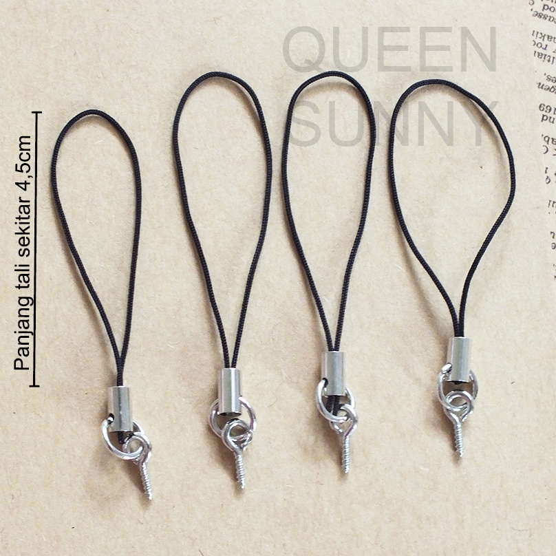 Jual 1 Pcs Gantungan Tali HP Keychain + Paku Ulir Gantungan Kunci ...