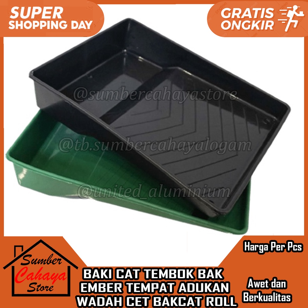 Jual BAK CAT TEMBOK TEMPAT ALAT ROLL CET DINDING BAKI CATT EMBER ALAS ...