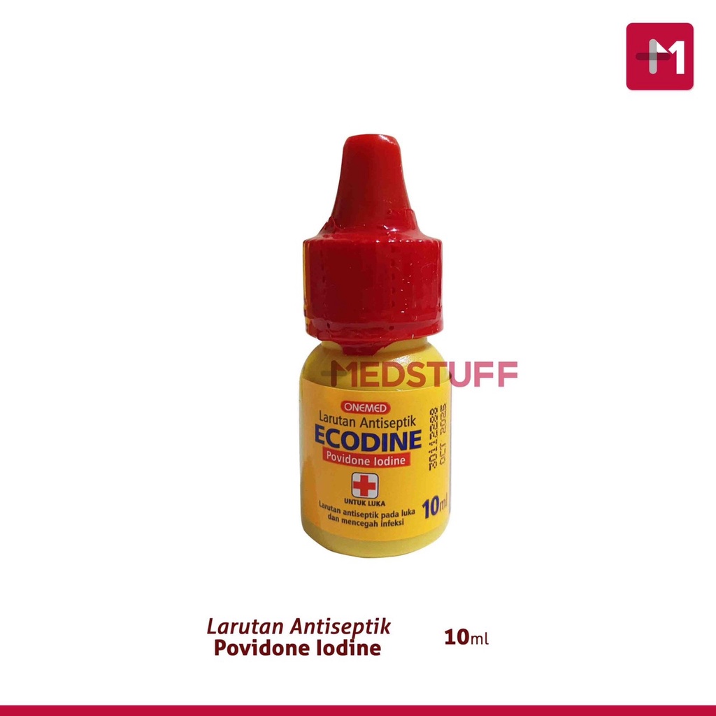 Jual Ecodine 10ml Povidone Iodine 10ml Antiseptik Povidon Iodin 10ml ...
