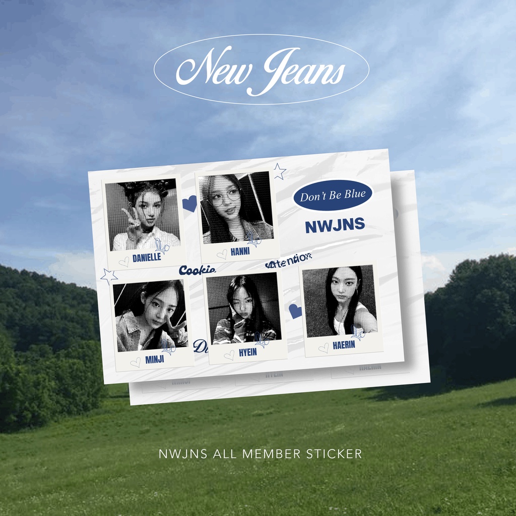 Jual NEWJEANS All Member Sticker | Shopee Indonesia