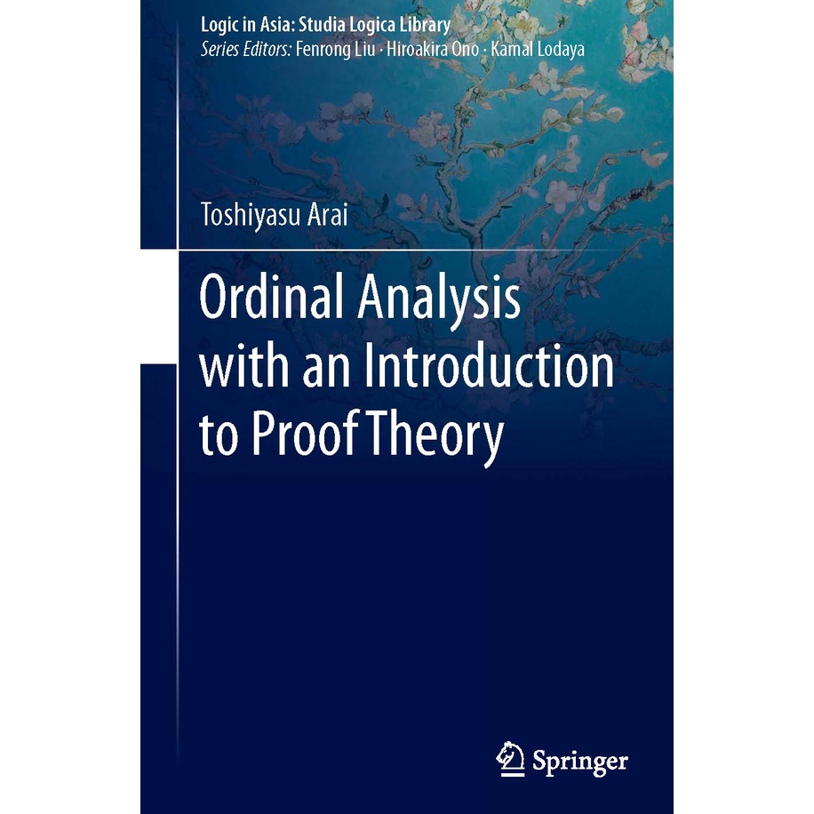 Jual Buku Ordinal Analysis with an Introduction to Proof Theory | Shopee Indonesia