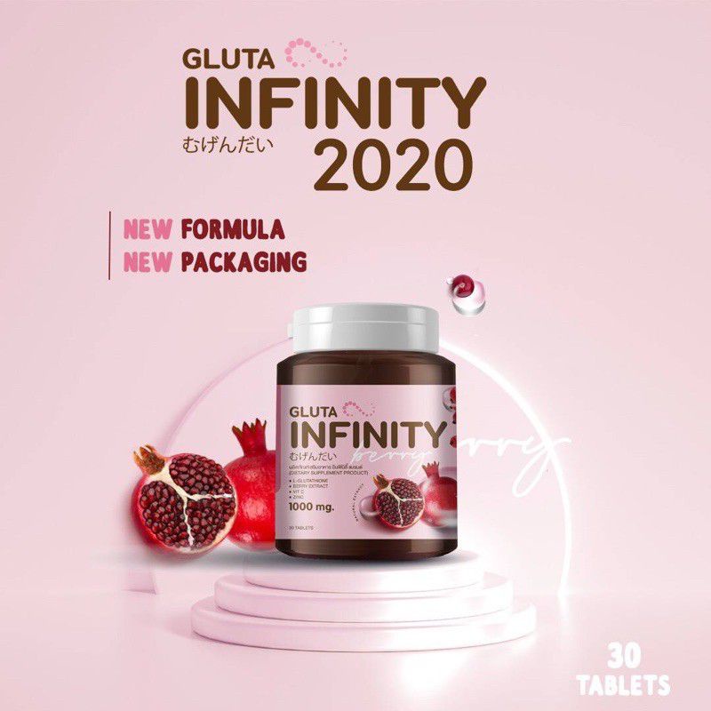 Jual Gluta Infinity 1000mg 30tablet exp 2024 | Shopee Indonesia