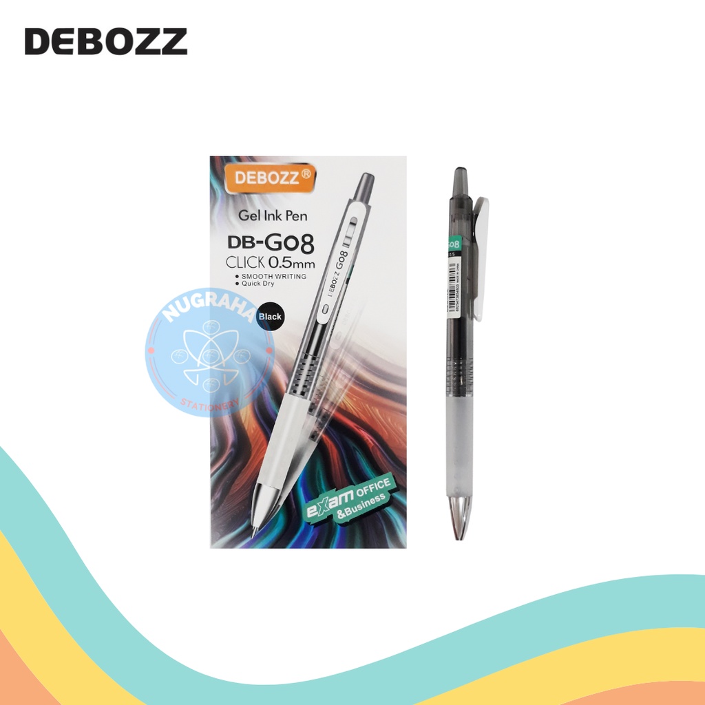 Jual GEL PEN DEBOZZ DB-G08 (1 PCS) | Shopee Indonesia
