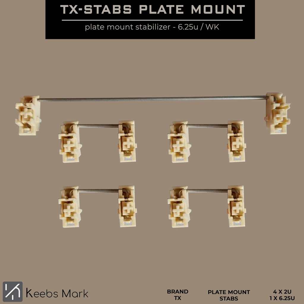 Jual TX - Stabilizer Plate Mount Mechanical Keyboard | Shopee Indonesia