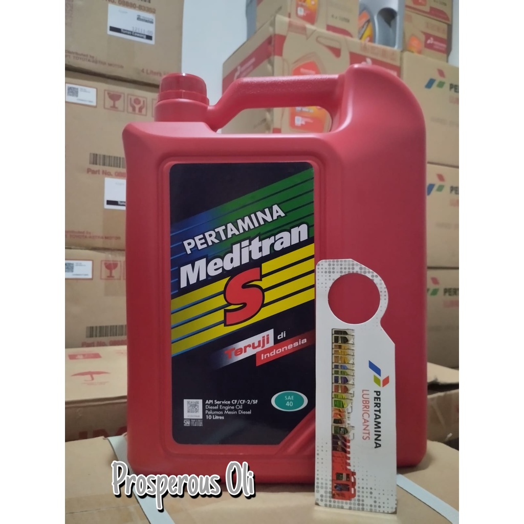 Jual Oli Meditran S40 Galon 10 Liter - Oli Pertamina (10.000ml) - Oli ...