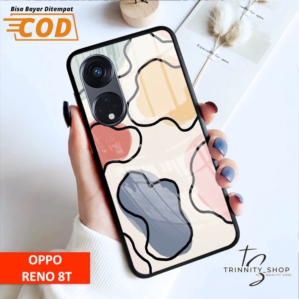 Jual Softcase Kaca For Oppo RENO 8T (4G) RENO 8T (5G) - Case Handphone ...