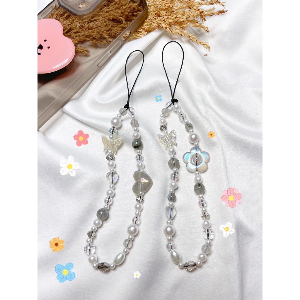 Jual CUSTOM NAME ASHY GREY PHONE STRAP / TALI LANYARD GANTUNGAN HP ...