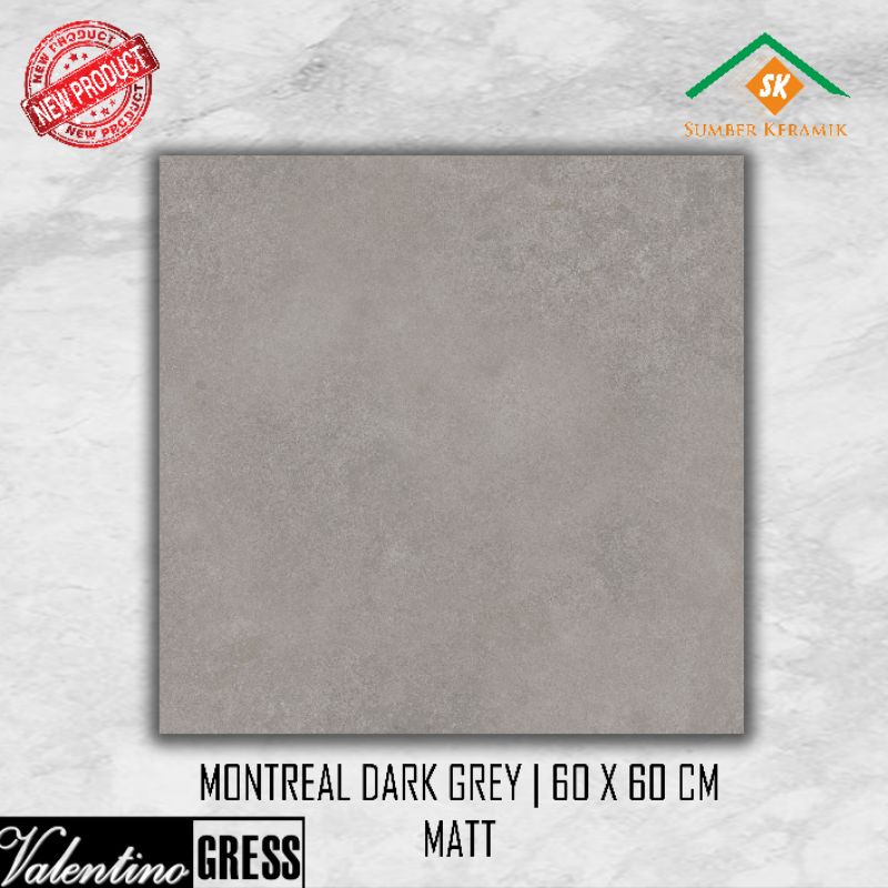 Jual Granite lantai 60x60 Montreal grey / Valentino gress / kw-1 / Matt ...