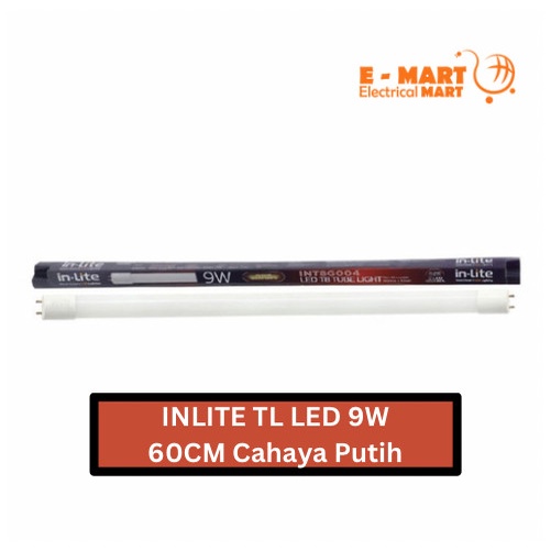 Jual INLITE TL LED 9w T8 IN-LITE Led Tube 9 W 60CM setara Lampu Neon 18W | Shopee Indonesia