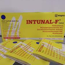 Jual Intunal F Tablet Per BOX isi 25 Strip (100 Tablet) | Shopee Indonesia