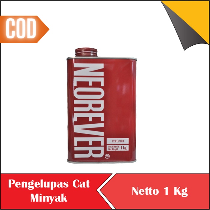Jual PAINT REMOVER NEOREVER CAIRAN PENGELUPAS CAT MINYAK 1 KG | Shopee ...