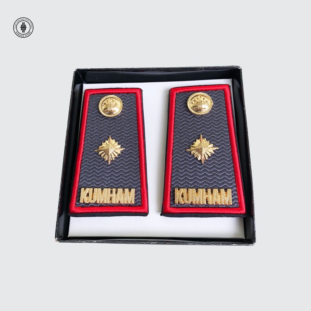 Jual PANGKAT PDH 3D LIST MERAH TERBARU 2023 - KEMENKUMHAM/LAPAS ...