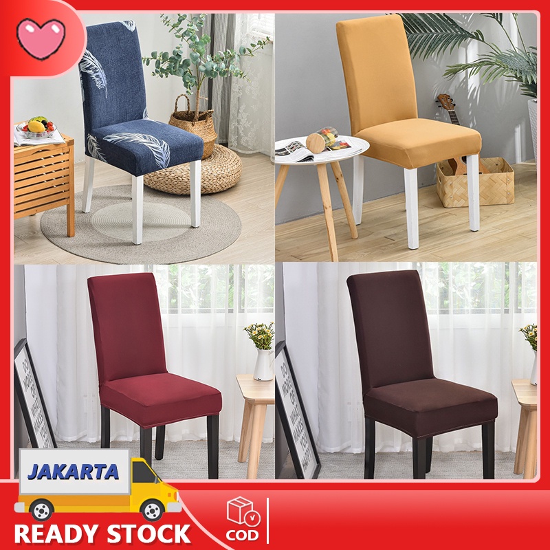 Jual Cover Kursi Bangku Makan Elastis Pattern Menarik Gaya Nordik ...
