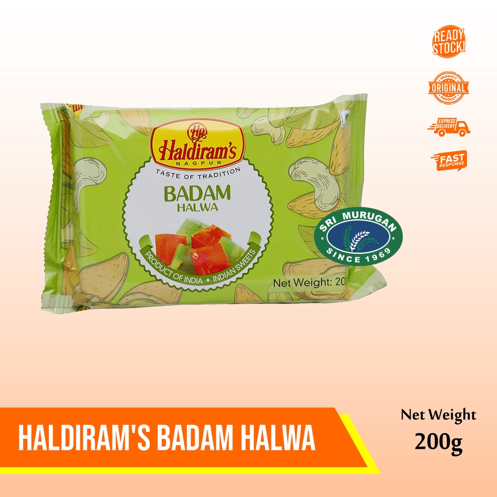 Jual HALDIRAM'S BADAM HALWA 200g | Shopee Indonesia