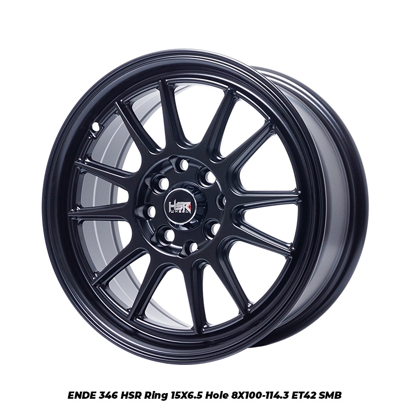 Jual VELG MOBIL HSR ENDE RING 15 LEBAR 65 HOLE 4X100/4X114,3 ET42 SMB | Shopee Indonesia