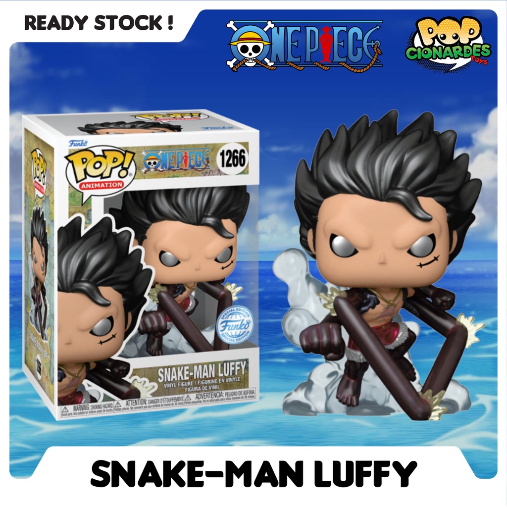 Jual Funko POP Animation - One Piece - Snake-Man Luffy Metallic #1266 ...