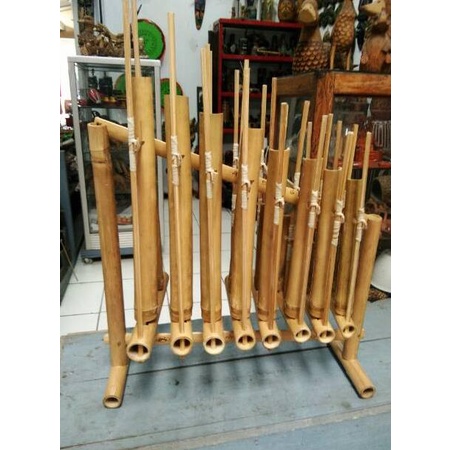 Jual ANGKLUNG BAMBU 1 OKTAF (8 NADA) | Shopee Indonesia