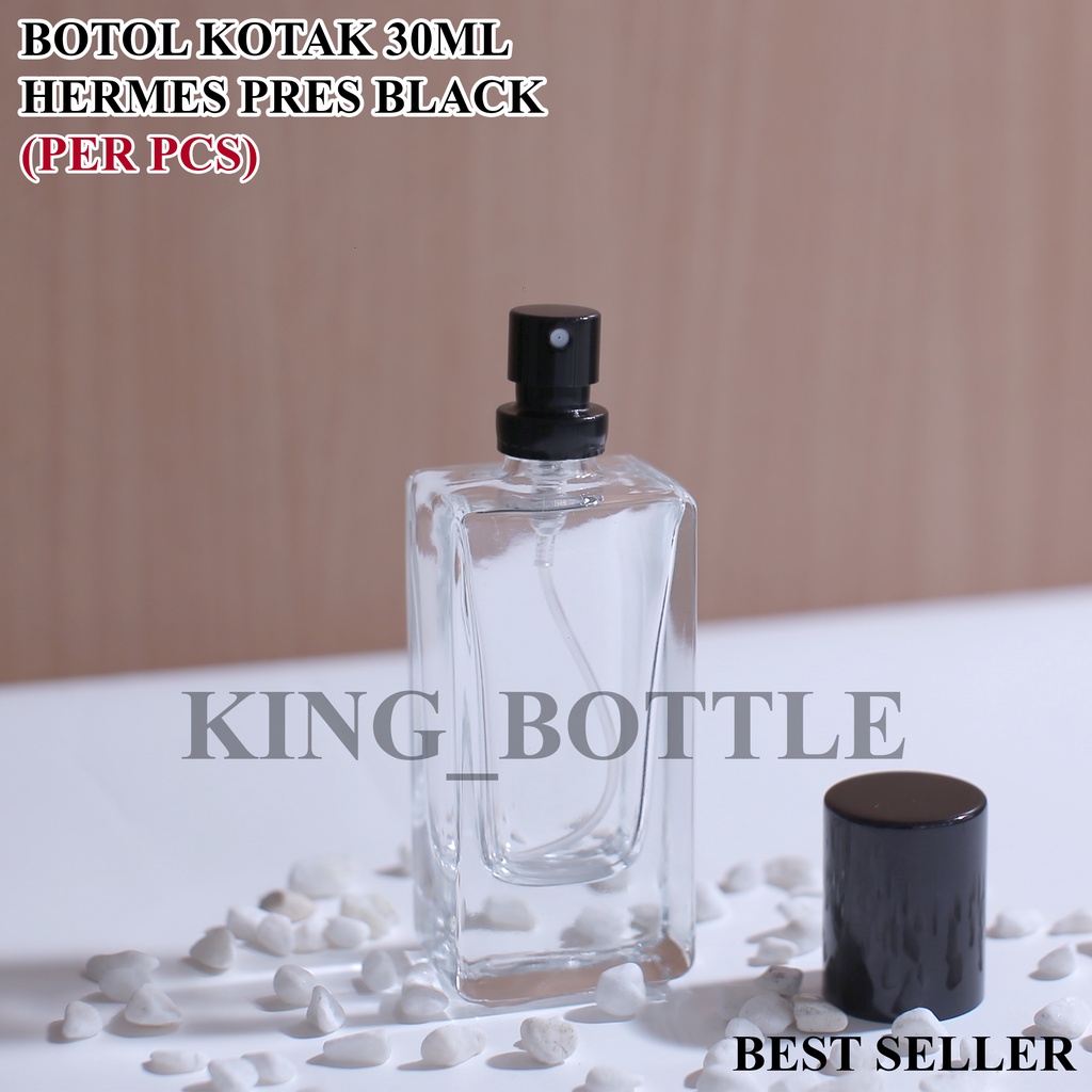 Jual BOTOL PARFUM KOTAK 30ML PRESS PERPCS | Shopee Indonesia