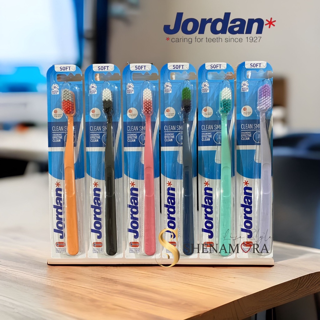 Jual Jordan Oral Care Entry Clean Smile Soft | Sikat Gigi (Per Pcs ...