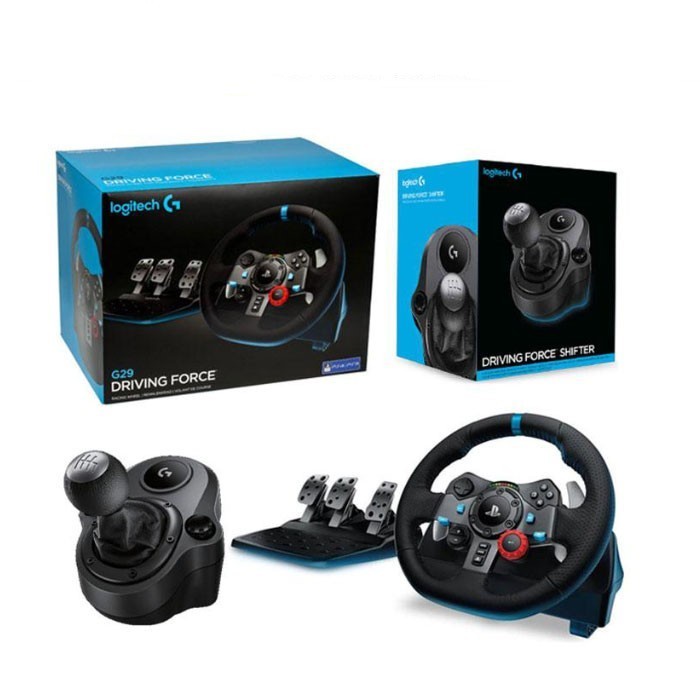 Jual LOGITECH G29 DRIVING RACING WHEEL + LOGITECH DRIVING SHIFTER ...
