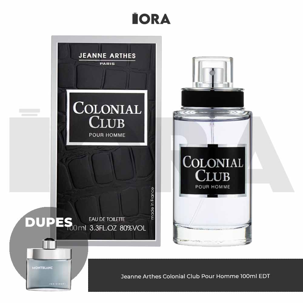 Jual JEANNE ARTHES Colonial Club Pour Homme 100ml Eau De Toilette - Parfum Original | Shopee ...